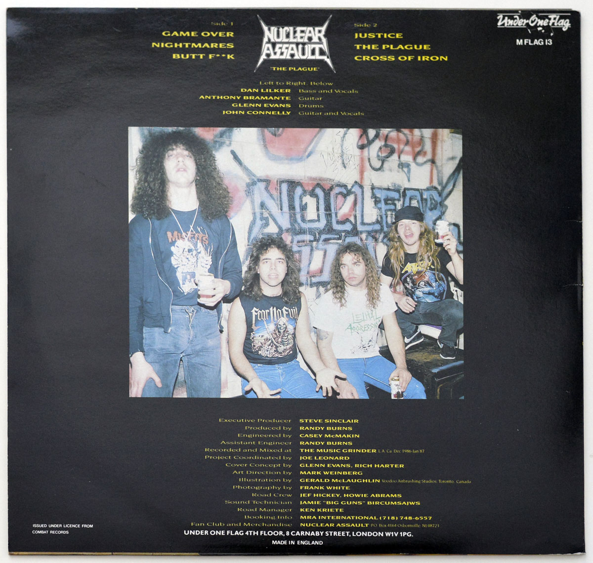NUCLEAR ASSAULT THE PLAGUE is their second extended play ( EP ) Record ...